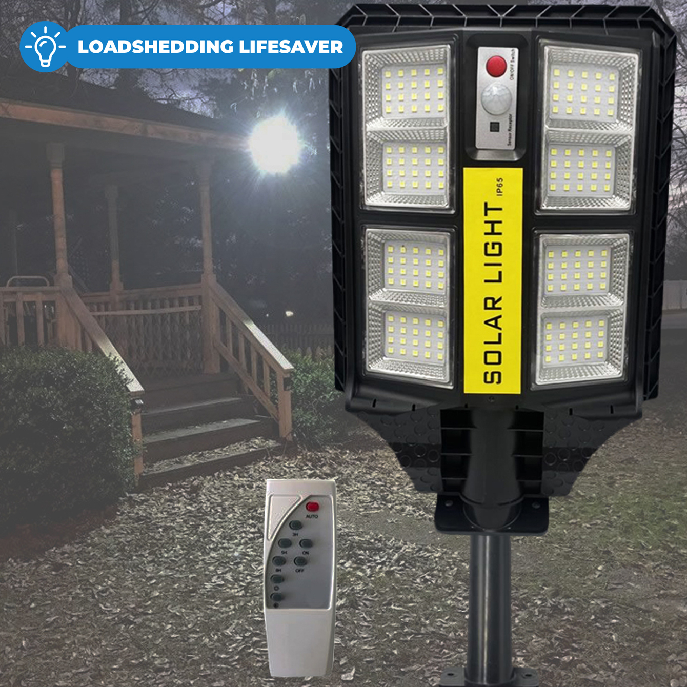 36% off on SolarTec 200W Solar Street Light | OneDayOnly