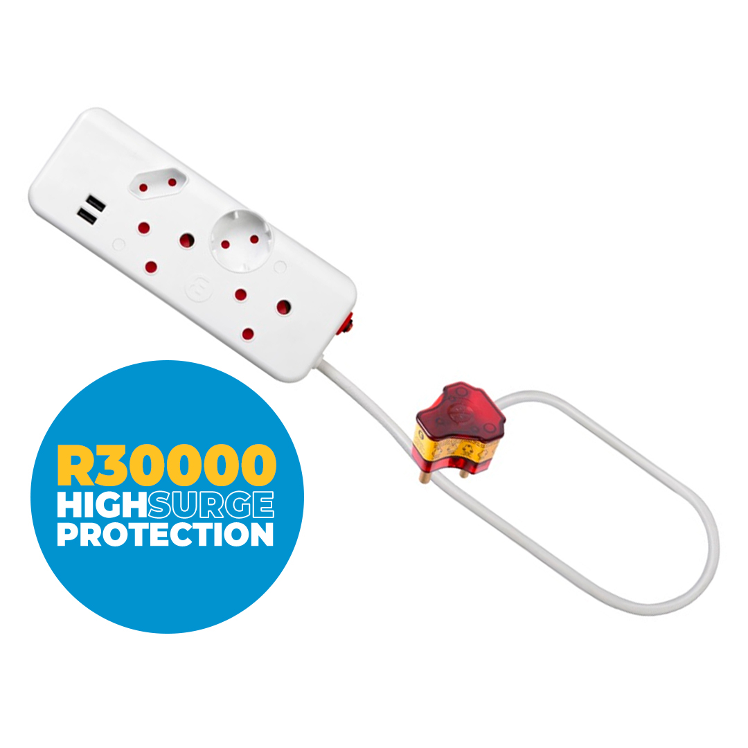 50% off on Ellies 4 Way High Surge Protector | OneDayOnly