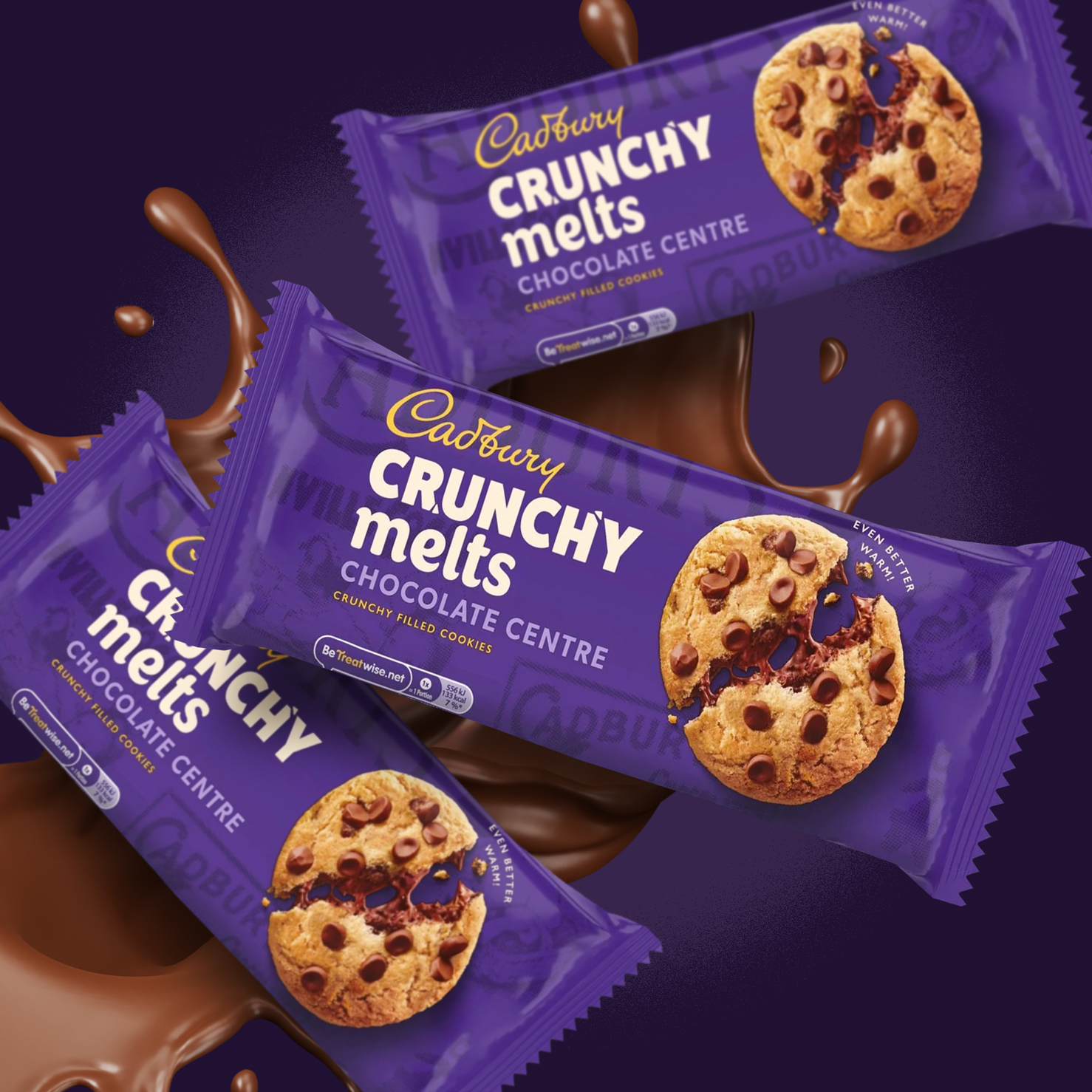 17% off on 3x 156g Crunchy Melts Cookies | OneDayOnly