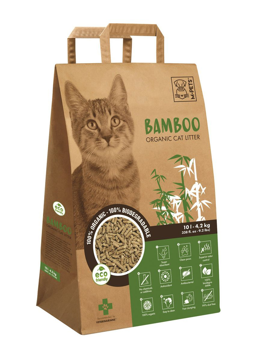 R100 off on M-Pets Cat's Organic Bamboo Litter | OneDayOnly