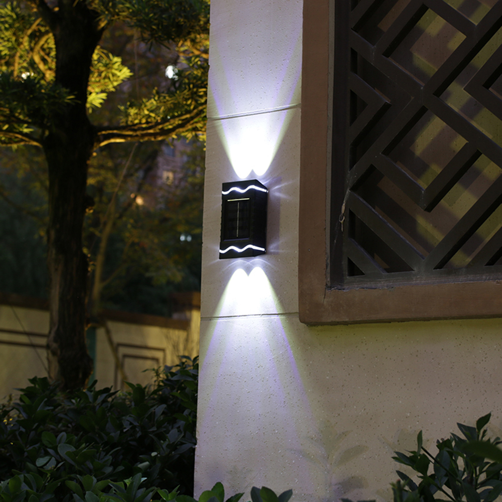 46% off on HypeTech 4x Solar Wall Lights | OneDayOnly