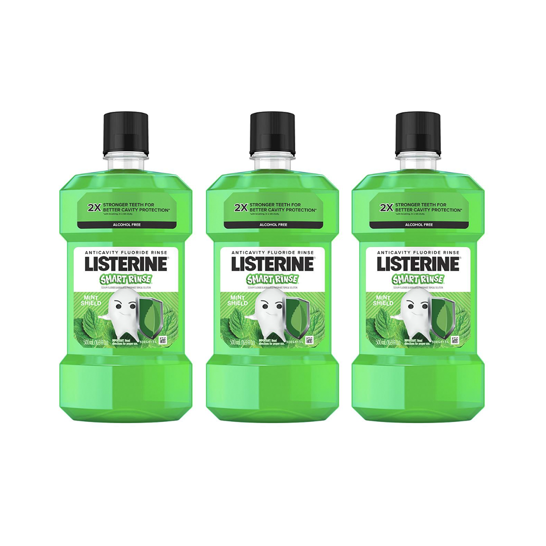 28% off on Listerine 3x 500ml Mouthwashes | OneDayOnly