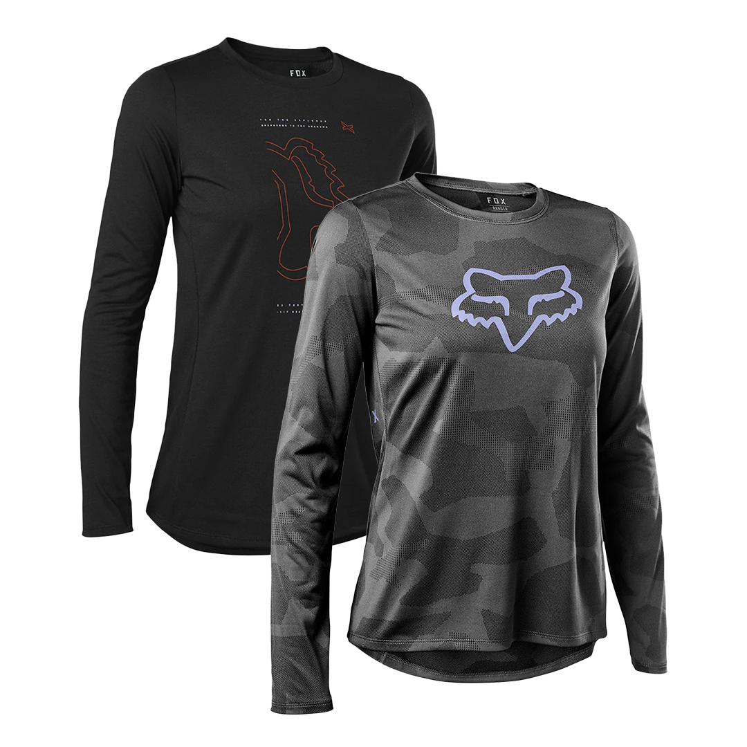 47% off on FOX MTB Ladies Crew Neck LS Jersey | OneDayOnly