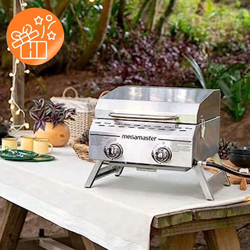 R700 off on Megamaster 2 Burner Gas Braai | OneDayOnly