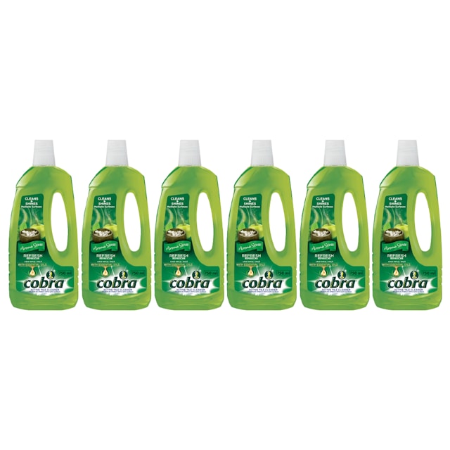 Cobra 6x 750ml Active Tile Cleaners | OneDayOnly
