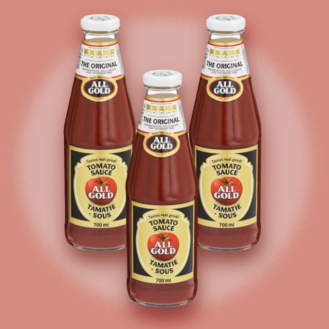 All Gold 3x 700ml Tomato Sauces | OneDayOnly