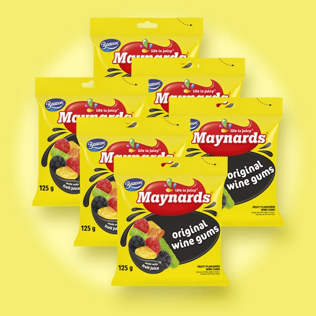 Maynards 6x 100g Wine Gums | OneDayOnly