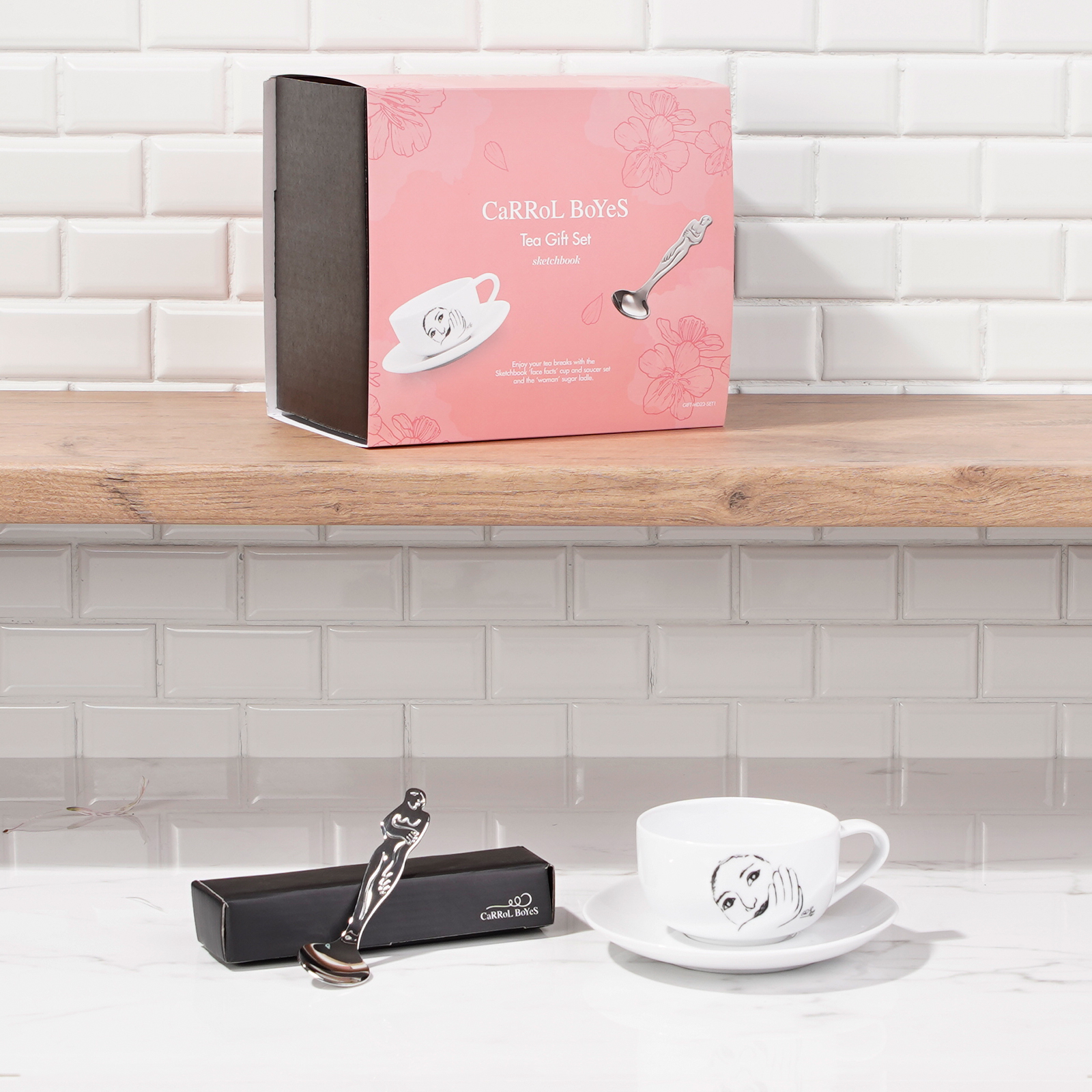 18% off on Carrol Boyes Sketchbook Tea Gift Set | OneDayOnly