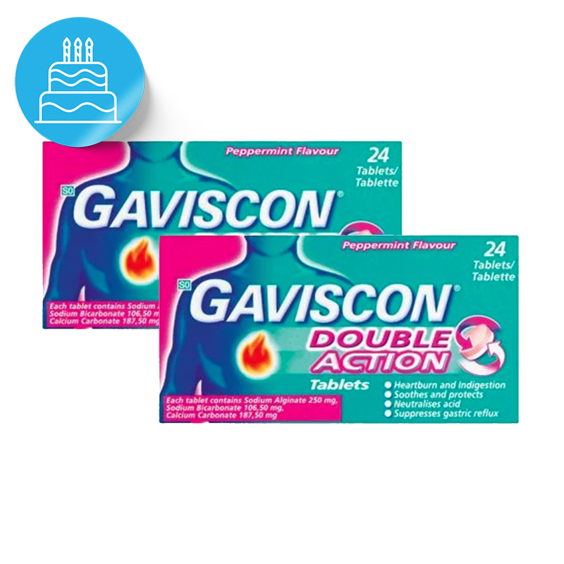 18% off on 2x 24's Double Action Tablets | OneDayOnly