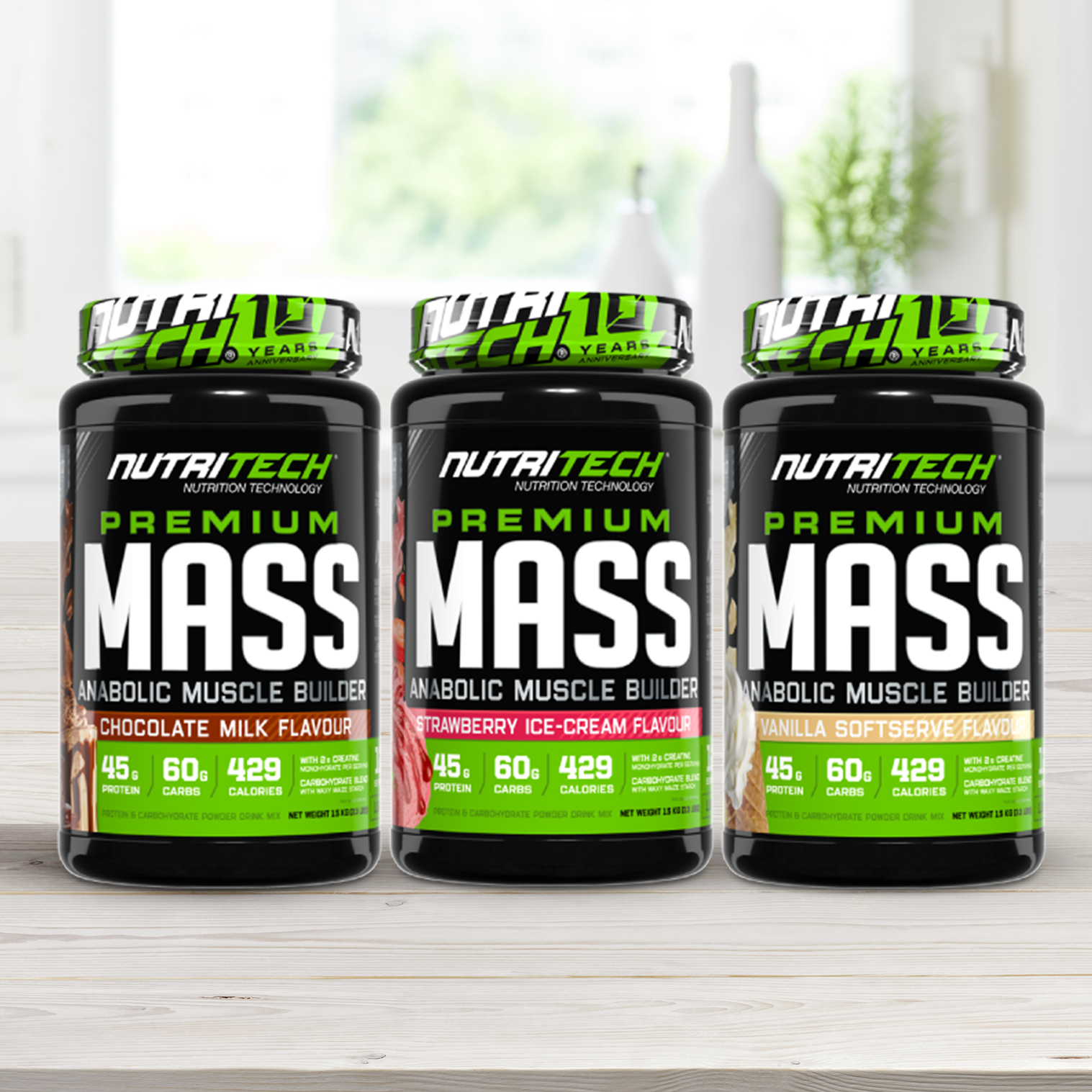 29% off on Nutritech 1.5kg Premium Mass Builder | OneDayOnly