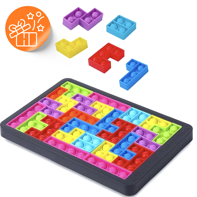 40% off on Aon-Art 27-Piece Tetris Puzzle Game | OneDayOnly