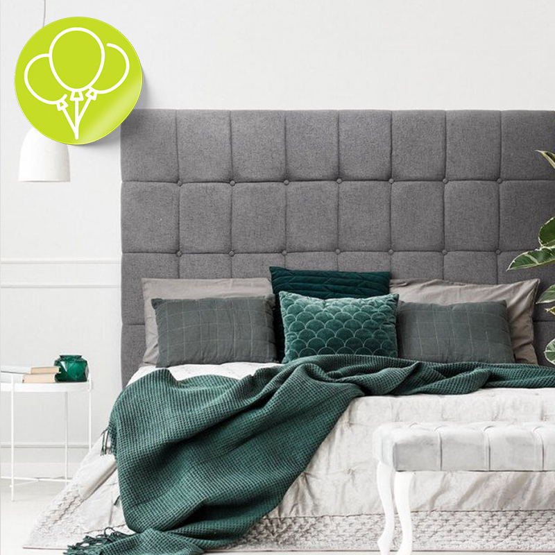 R900 off on Ruby Upholstered Tufted Headboard | OneDayOnly