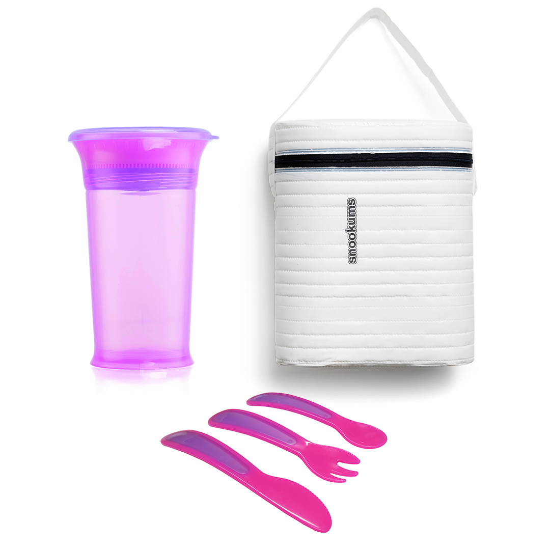 35% off on Bottle Carrier, Drinking Cup & Cutlery Set | OneDayOnly