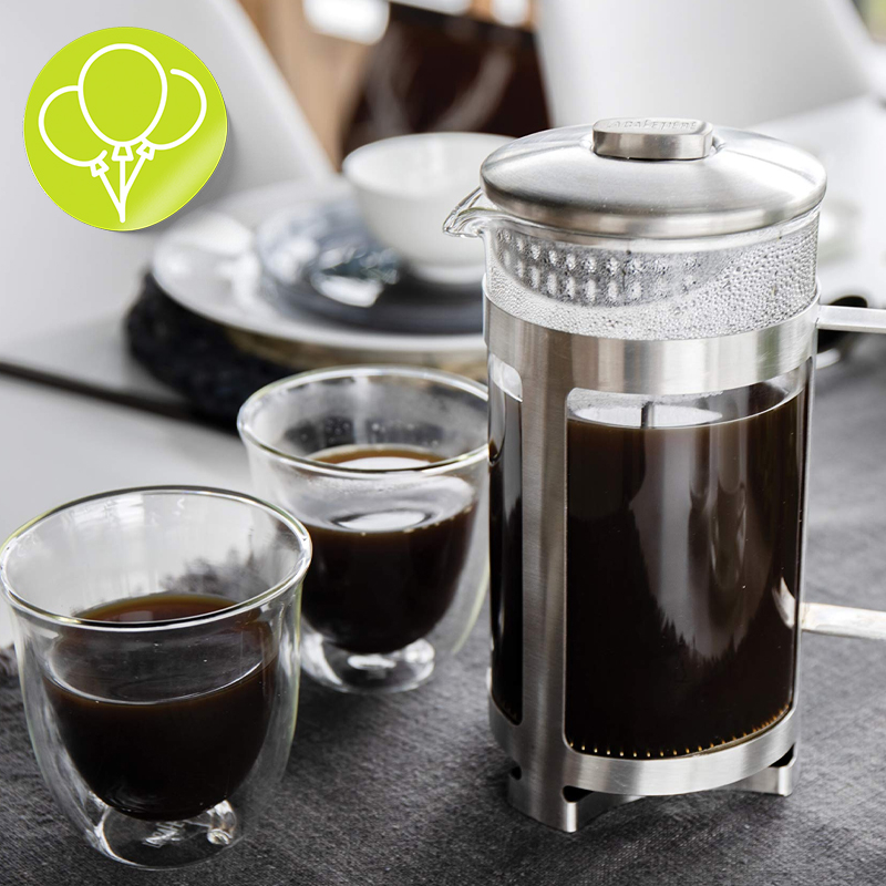 44% off on 1L Plunger & 2x 230ml Double-Walled Cups | OneDayOnly