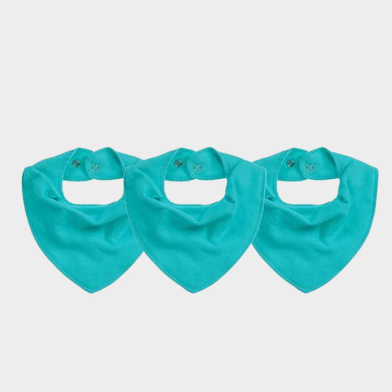 35% off on Baby Star 3x Aqua Coloured Bibs Set | OneDayOnly