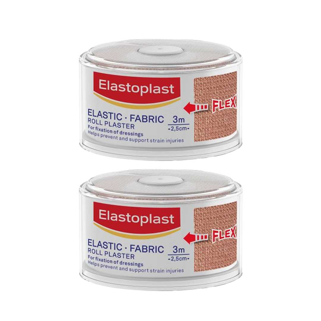 22% off on 2x Fabric Roll Plasters (2.5cmx3m) | OneDayOnly