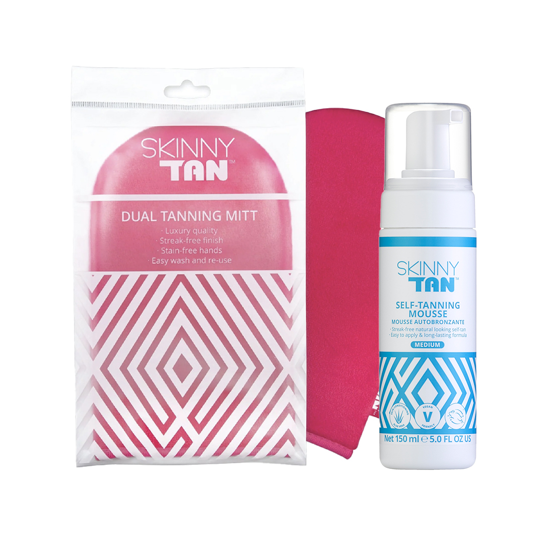 47% off on 2-Piece Mousse & Tanning Mitt Bundle | OneDayOnly
