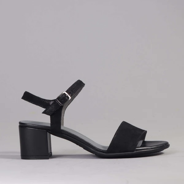 R120 off on Ladies Leather Block Heel Sandal | OneDayOnly