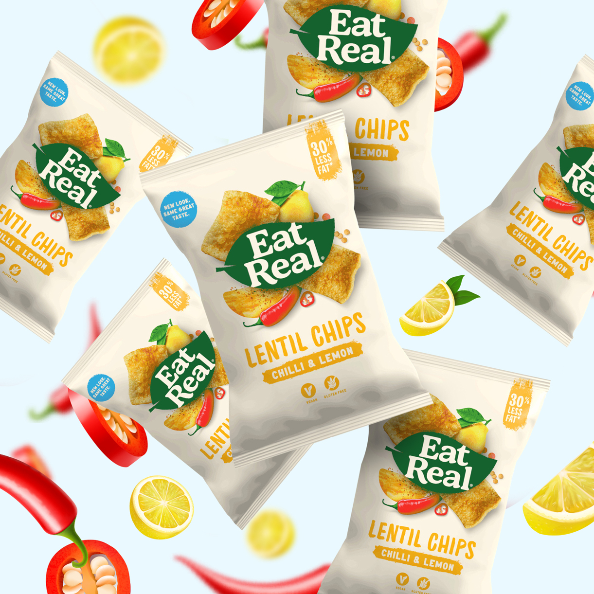 22% off on Eat Real 12x 40g Lentil Chips | OneDayOnly