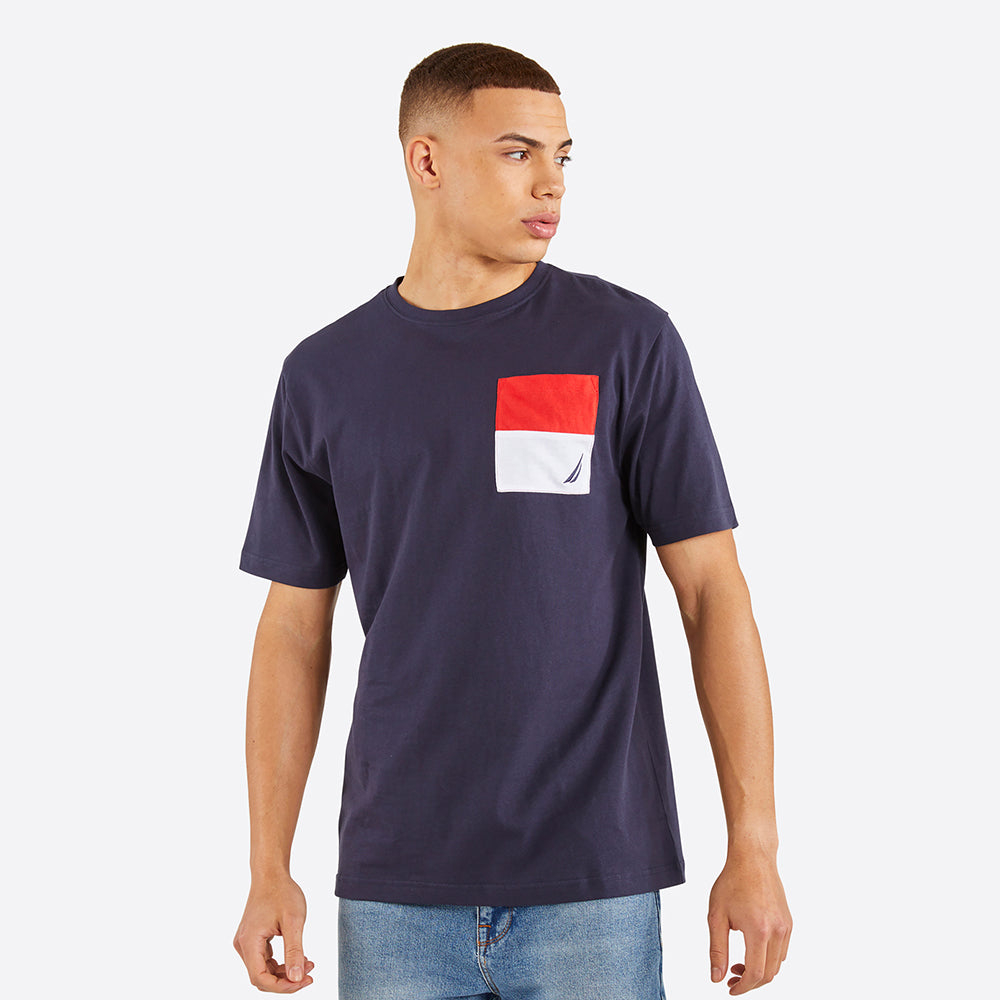 55% off on Nautica Men's Cotton Edwin Tee | OneDayOnly