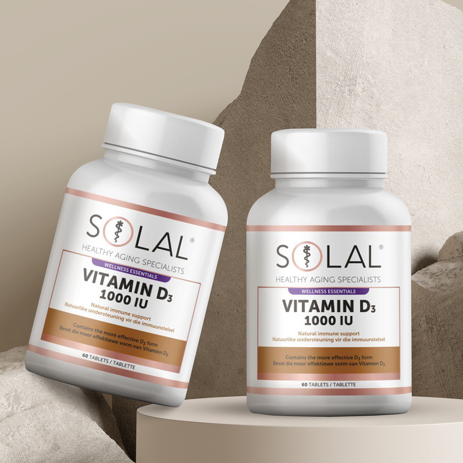 38% off on Solal 2x 60's Vitamin D3 Capsules | OneDayOnly