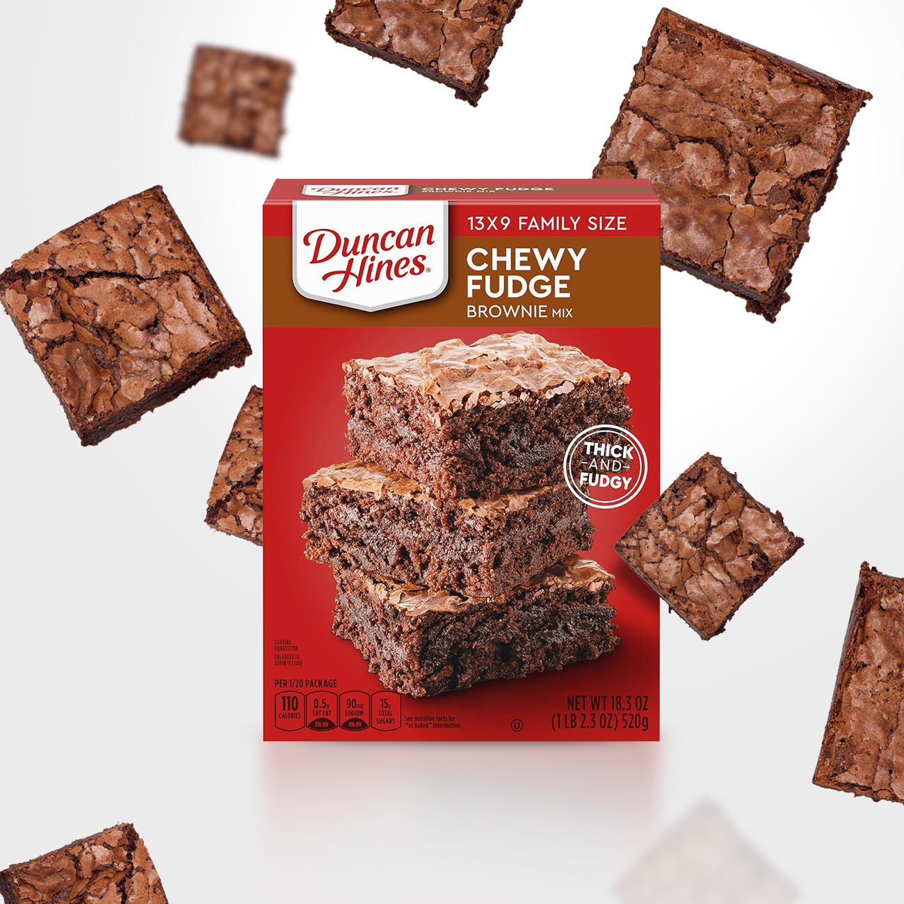 16% off on 520g Chewy Fudge Brownie Mix | OneDayOnly