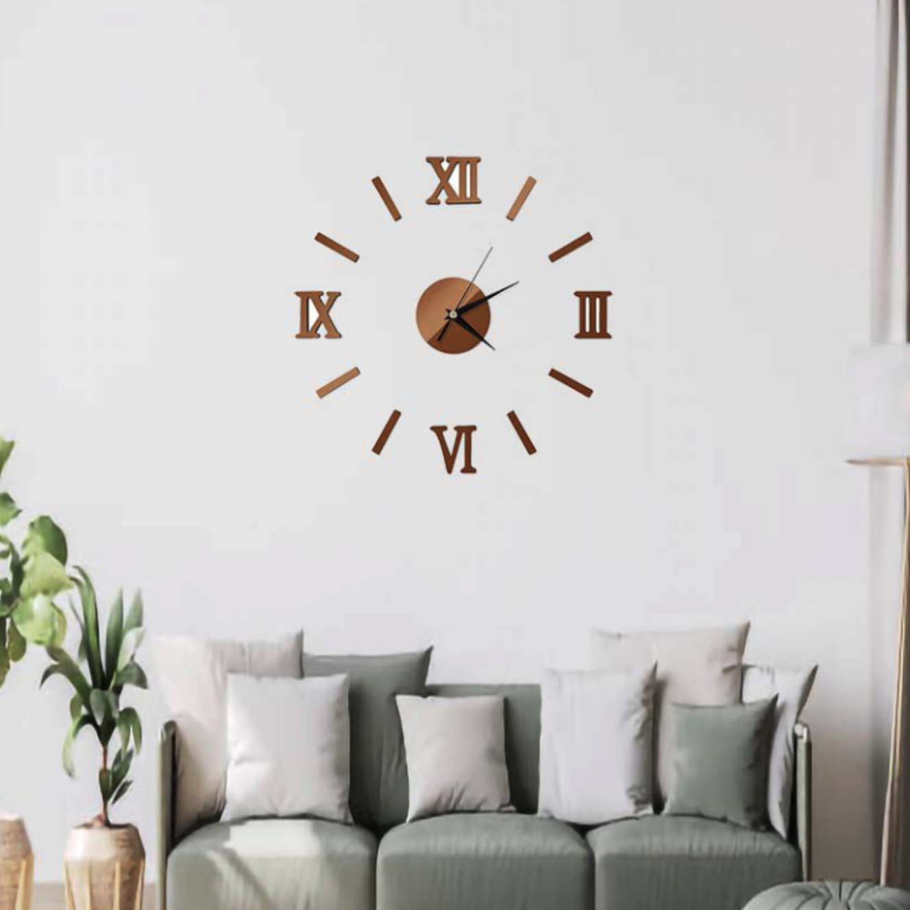 64% off on 40cm Wall Sticker Clock | OneDayOnly