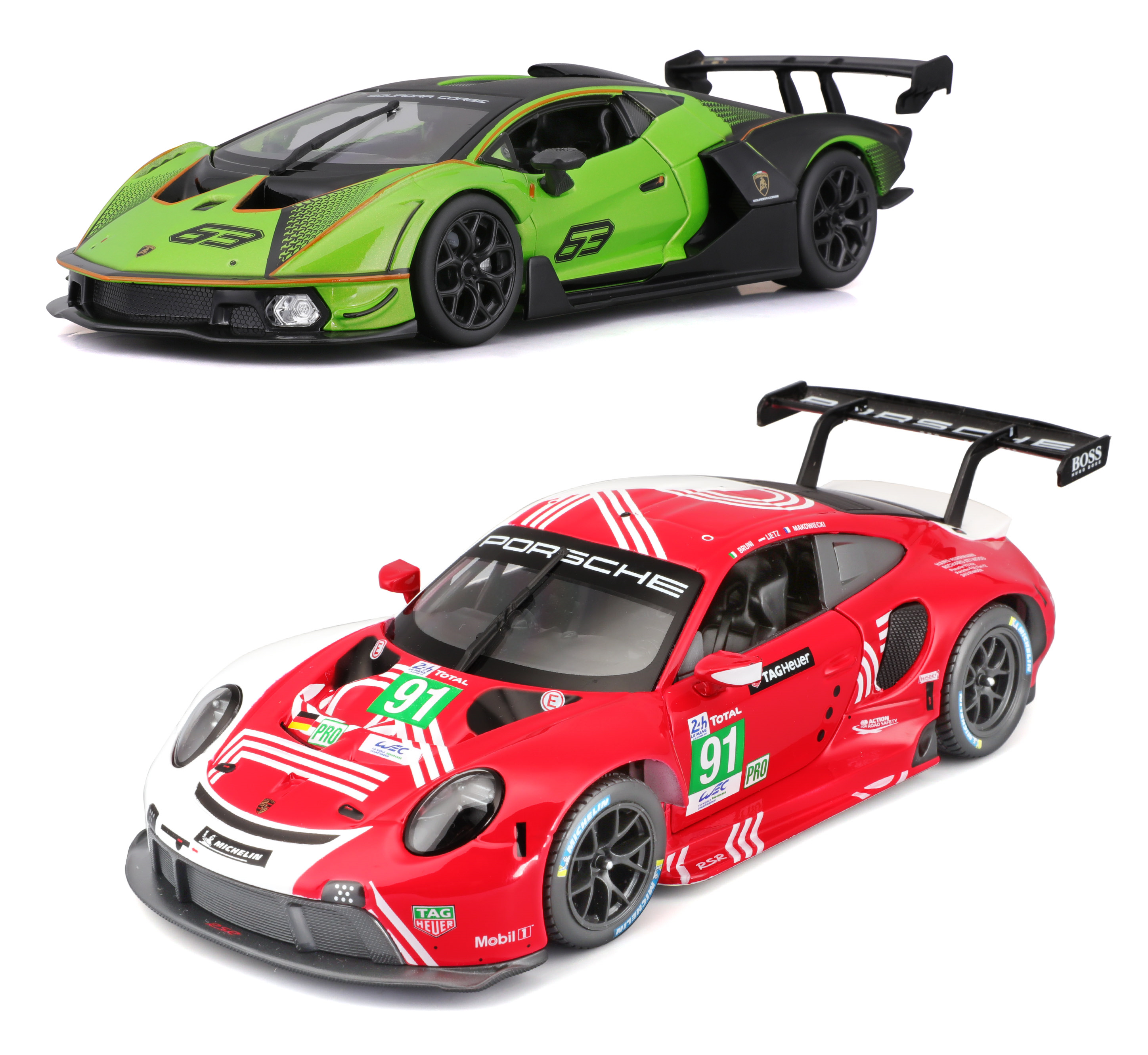 25% off on Bburago 2x Scaled Race Car Sets | OneDayOnly