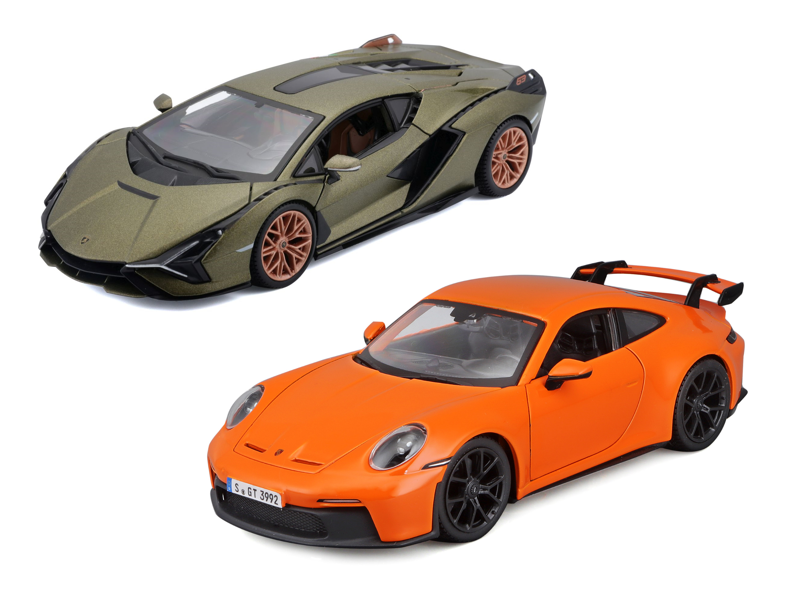 28% off on Bburago 2x Scaled Luxury Car Sets | OneDayOnly
