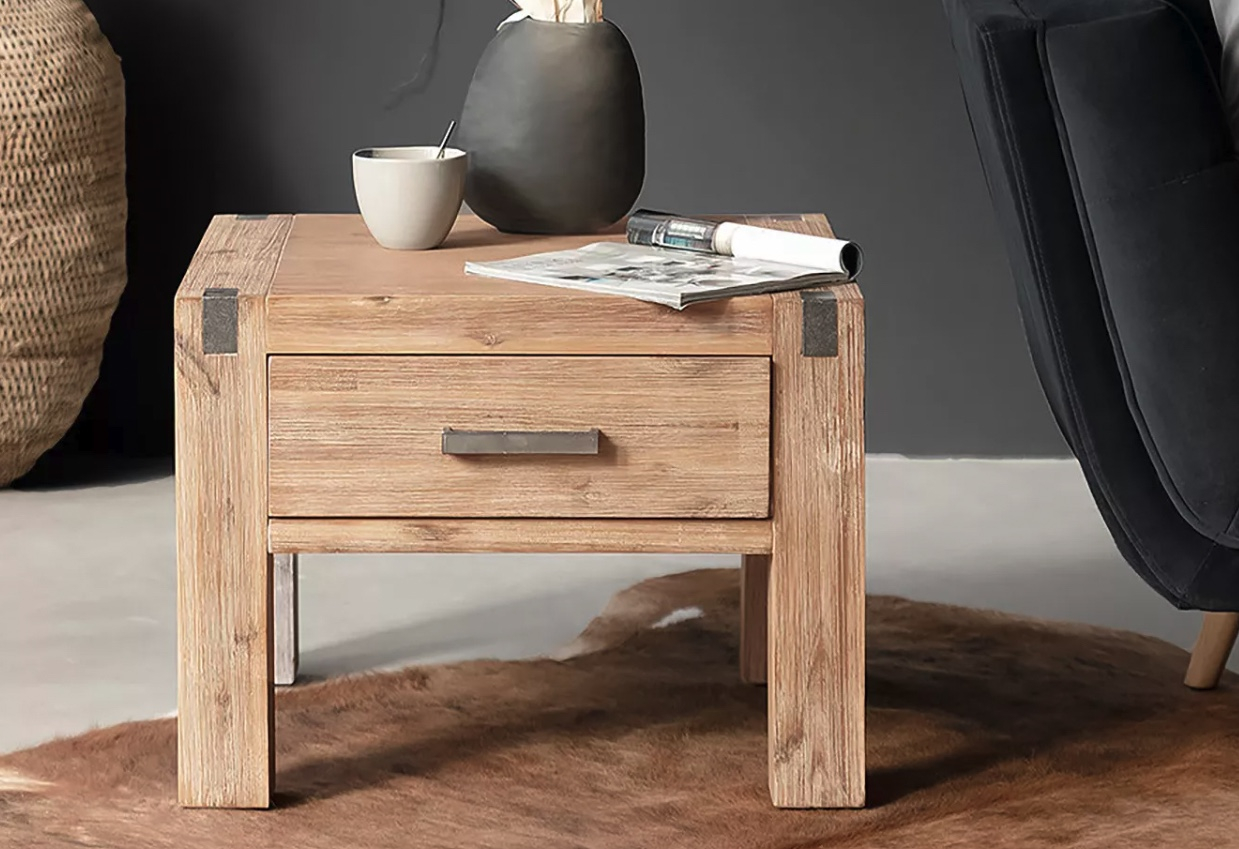 R400 off on Zekara Acacia Side Table | OneDayOnly