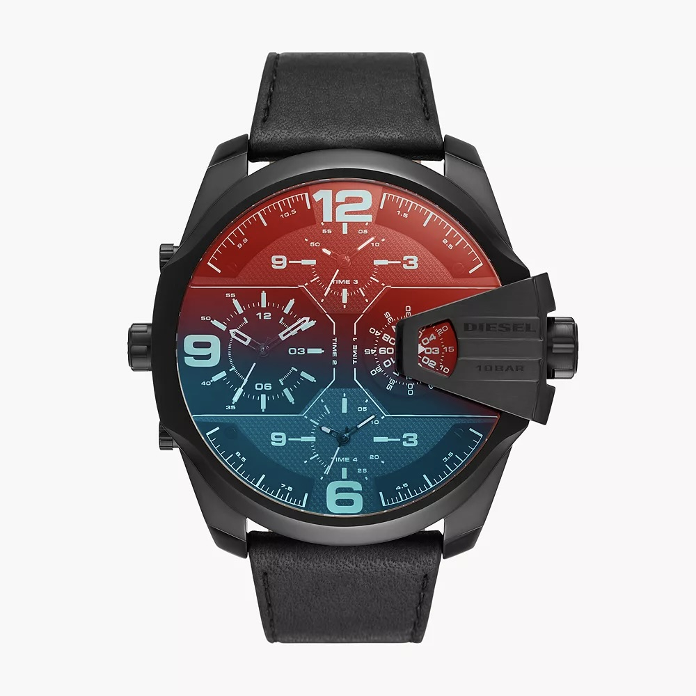 61% off on Men's Uber Chief Leather Watch | OneDayOnly