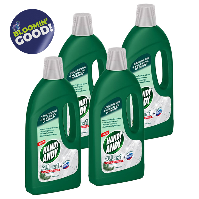 16% off on Handy Andy 4x 750ml Floor Cleaners | OneDayOnly