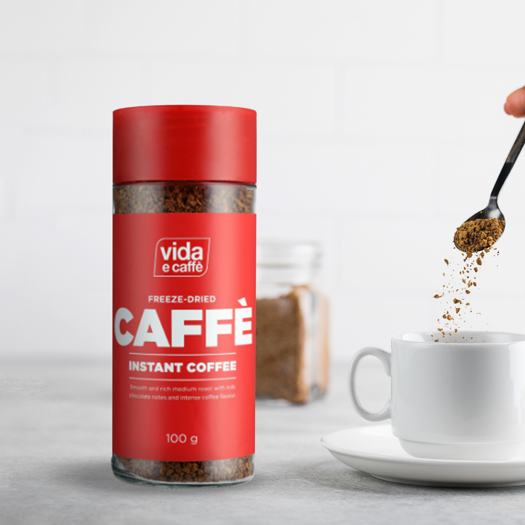 18% off on vida e caffè 6x 100g Instant Coffees | OneDayOnly