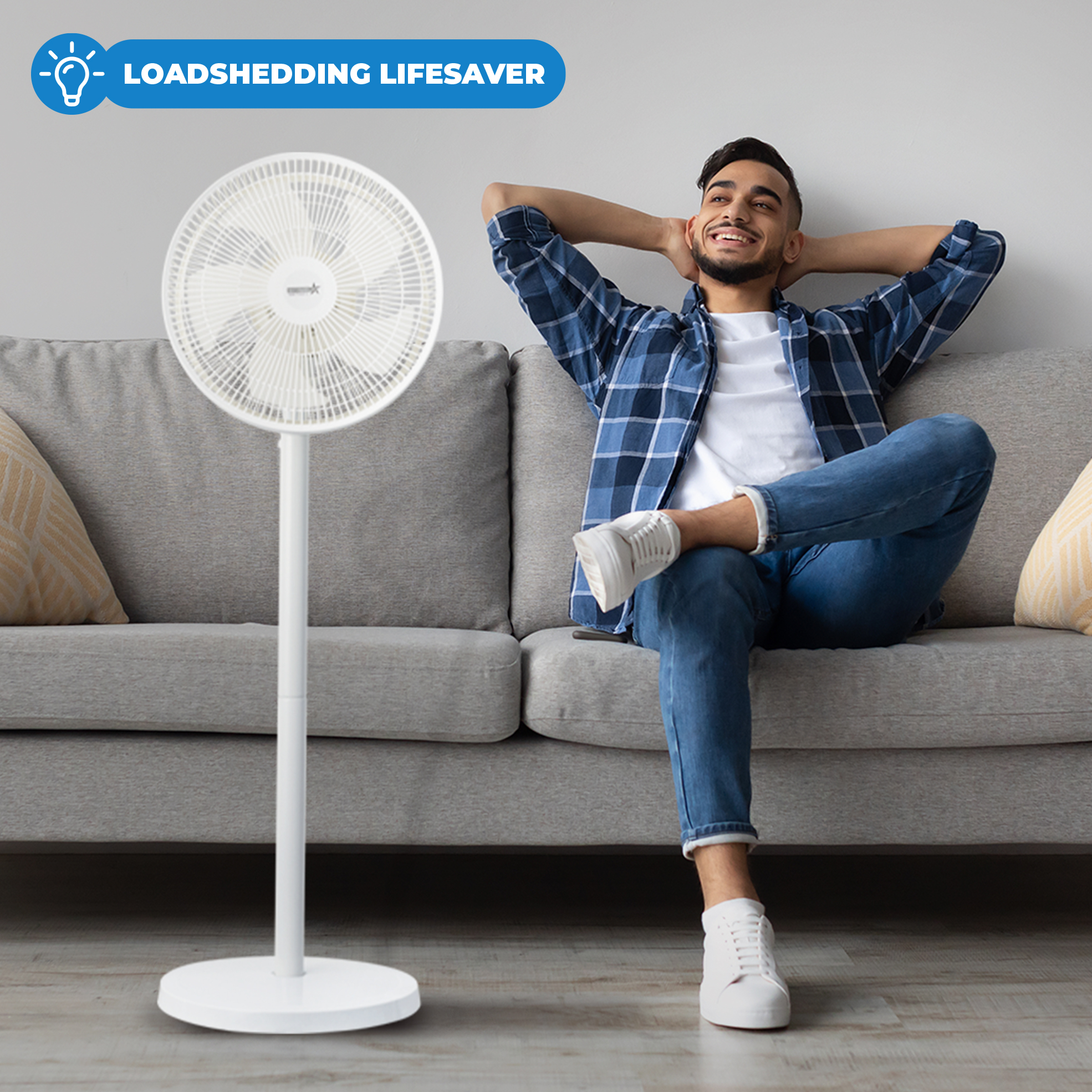 39% off on Brightstar 30cm Rechargeable Fan | OneDayOnly