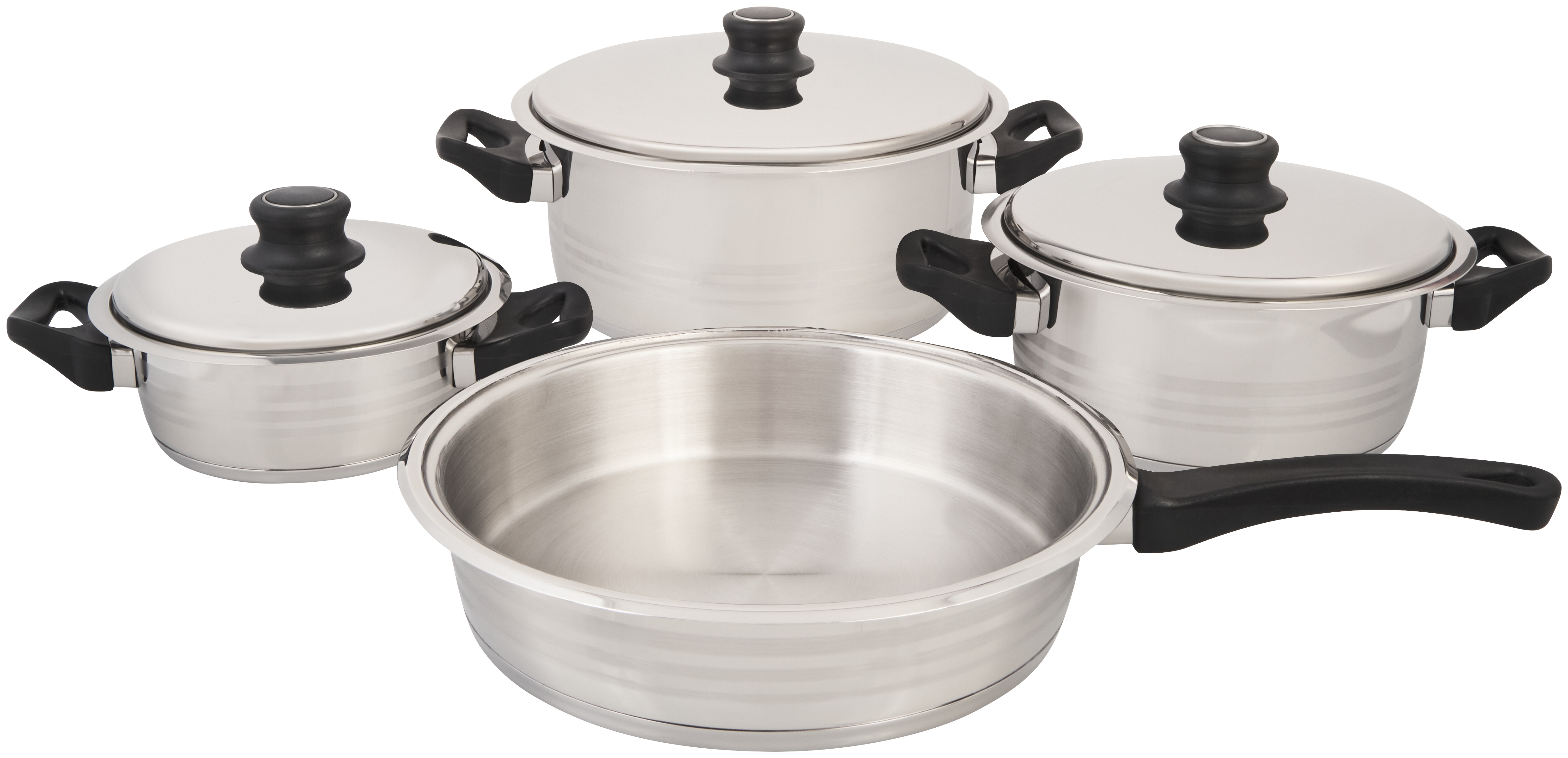23% off on 7-Piece Stainless Steel Cookware Set | OneDayOnly