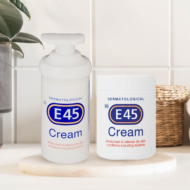 E45 2x 500g Cream Tubs or Pumps | OneDayOnly