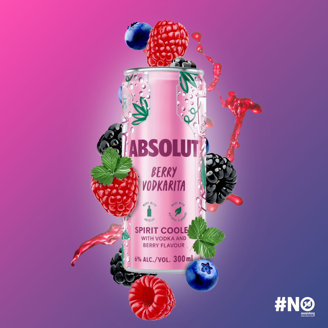 97% off on 300ml Berry Vodkarita Spirit Cooler | OneDayOnly