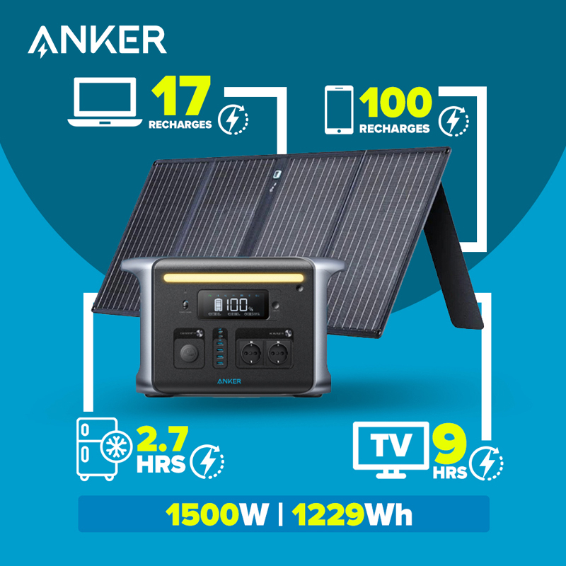 R6,500 off on Anker 1500W Power Station Bundle | OneDayOnly