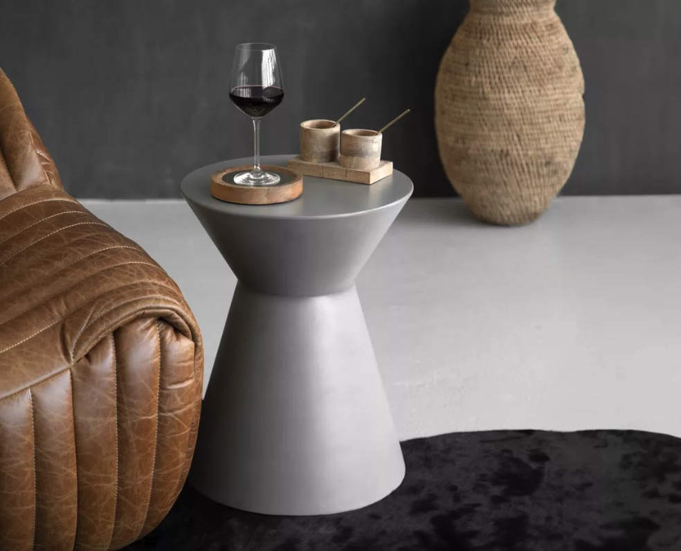 R300 off on Ibiza Natural Grey Ivory Side Table | OneDayOnly