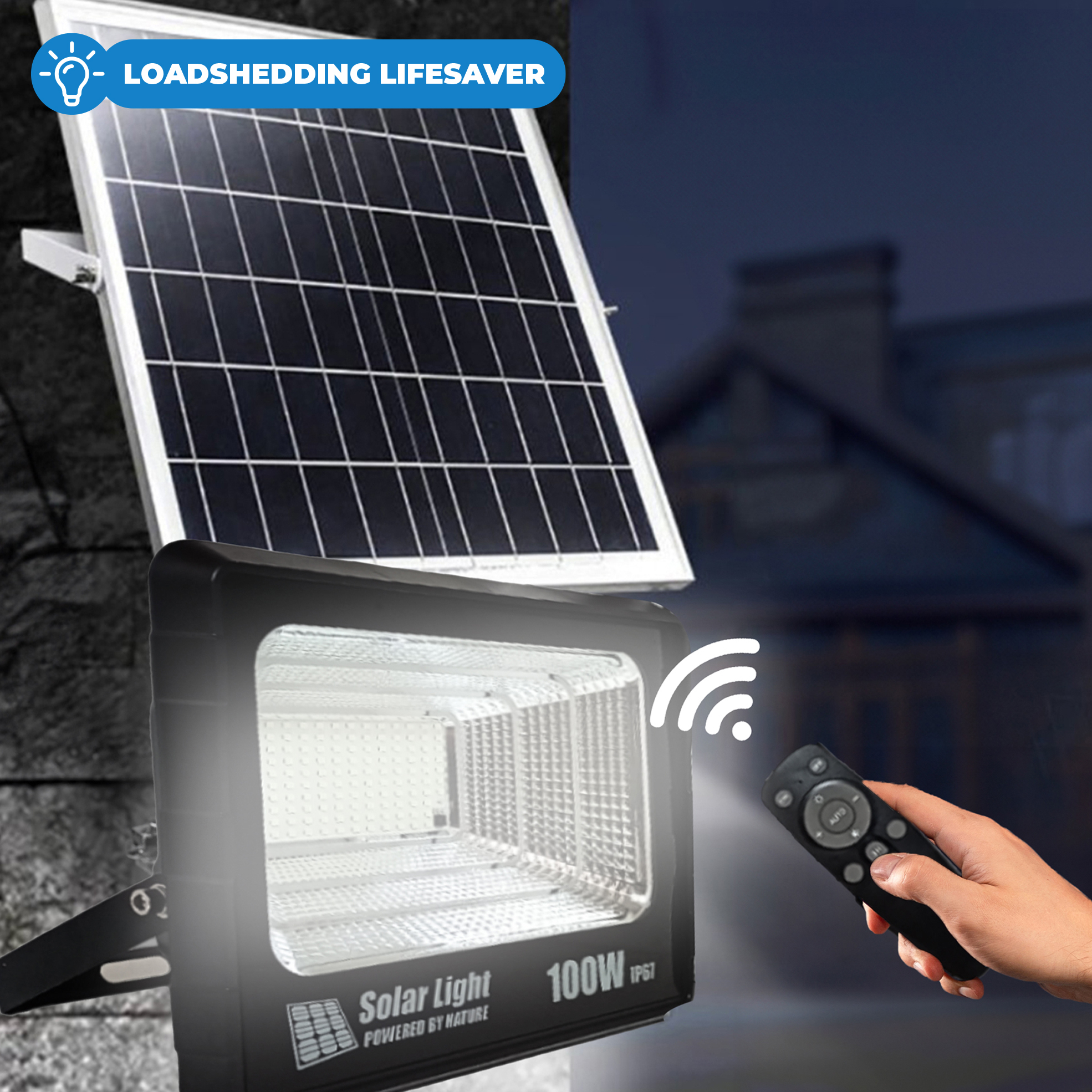30% off on GD Super 100W IP67 Solar Flood Light | OneDayOnly