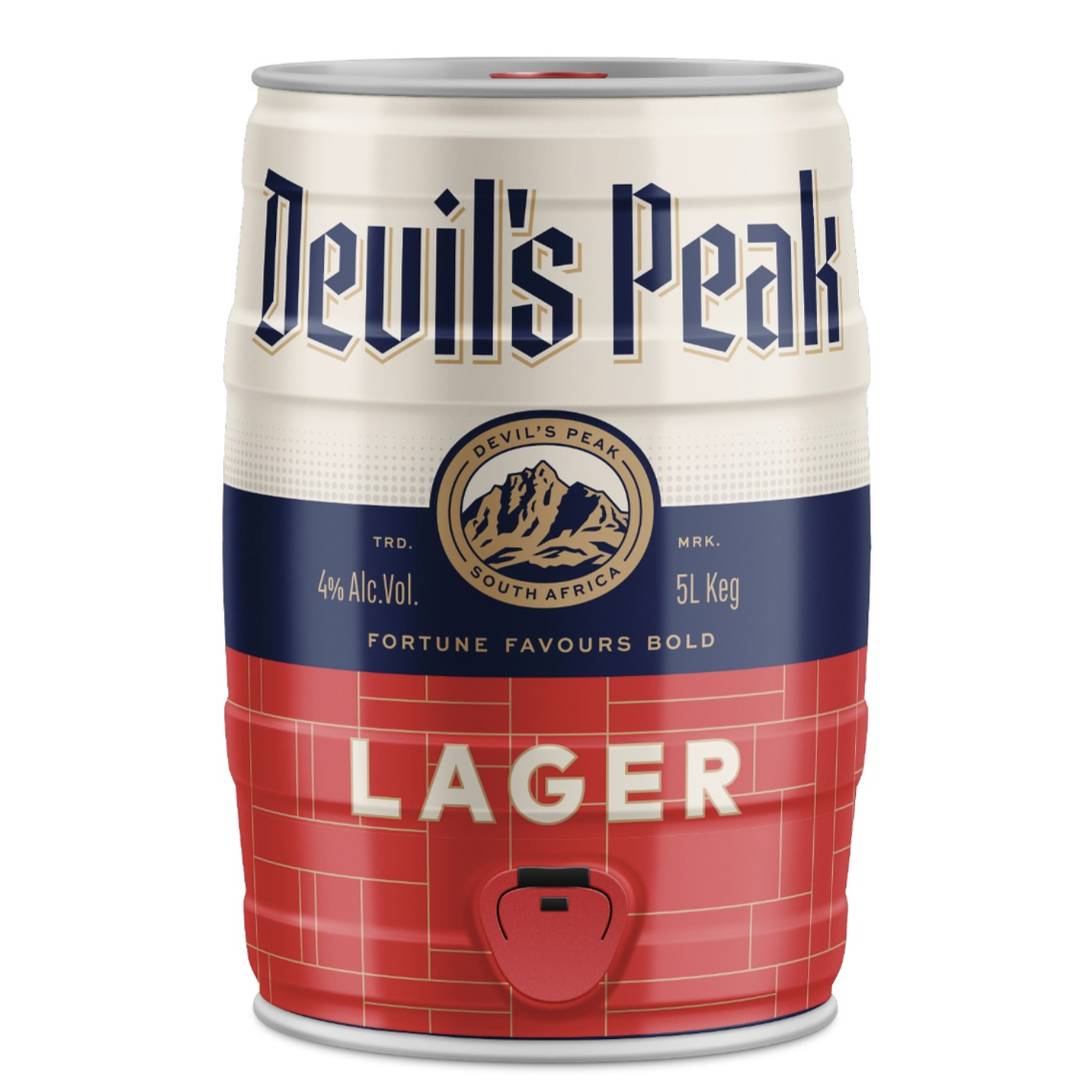 Devil's Peak 5L Lager Keg | OneDayOnly