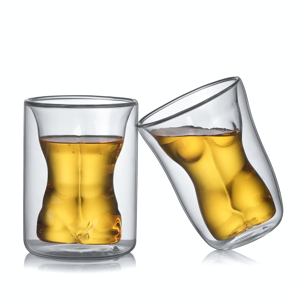 57% off on Rothsby 2x 180ml Torso Glasses | OneDayOnly