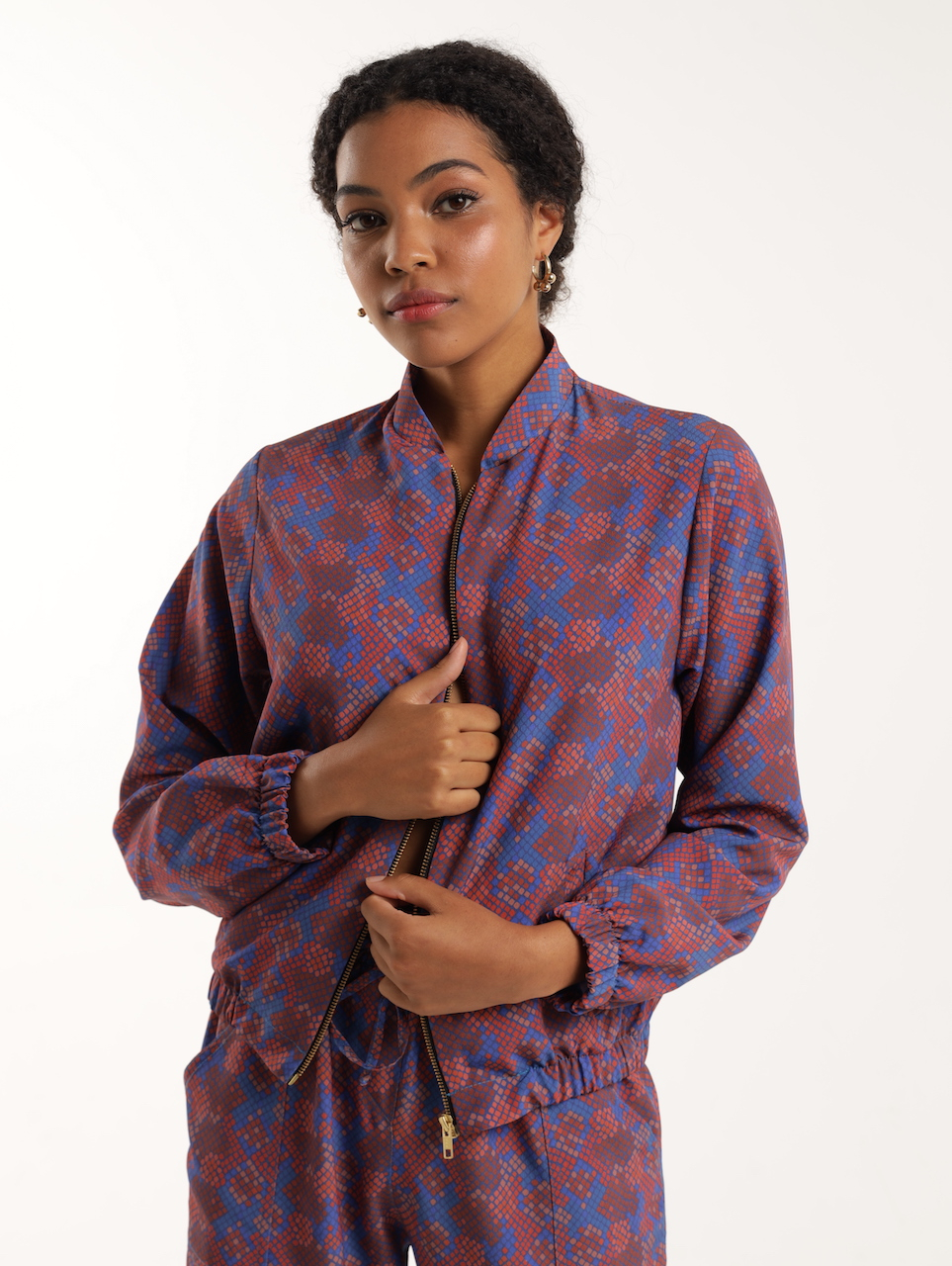 48% off on Ladies Astro Snakeskin Bomber Jacket | OneDayOnly