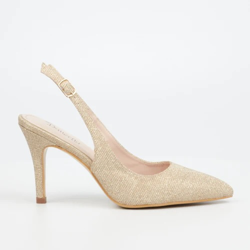 40% off on Ladies Champagne Lexi 3 Heels | OneDayOnly