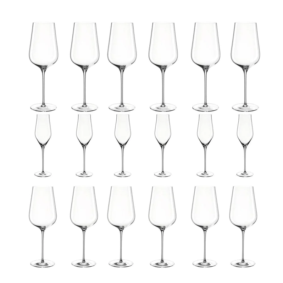 62% off on Leonardo 18-Piece Glass Set | OneDayOnly