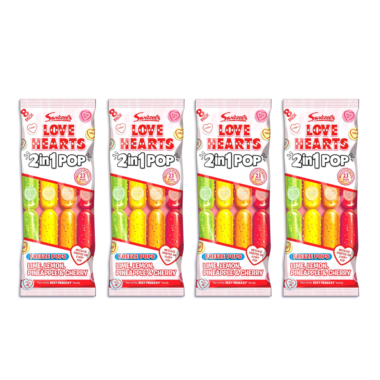 23% off on Swizzels 4x 646g Freezer Pop Packs | OneDayOnly