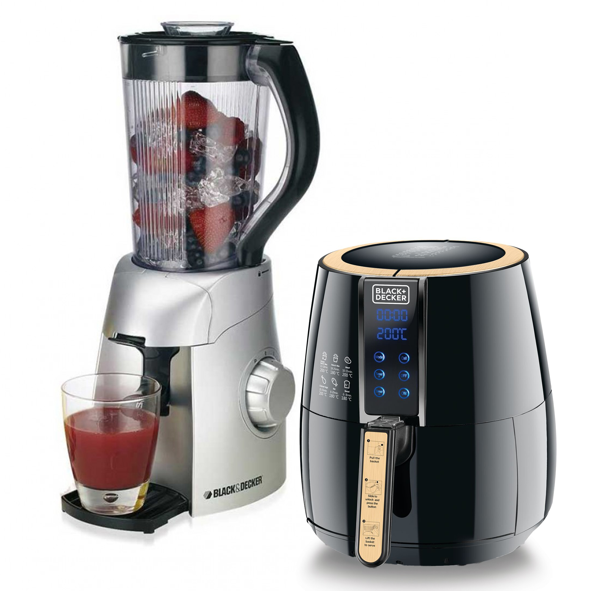 49% off on 4L Air Fryer, Blender & Smoothie Maker | OneDayOnly