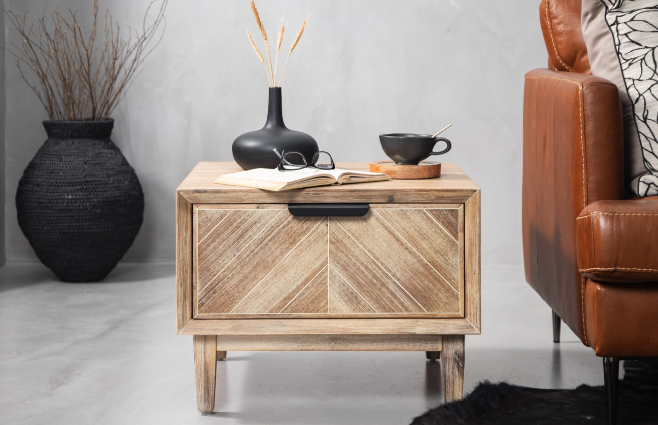 R800 off on McKenna Acacia Wood Side Table | OneDayOnly