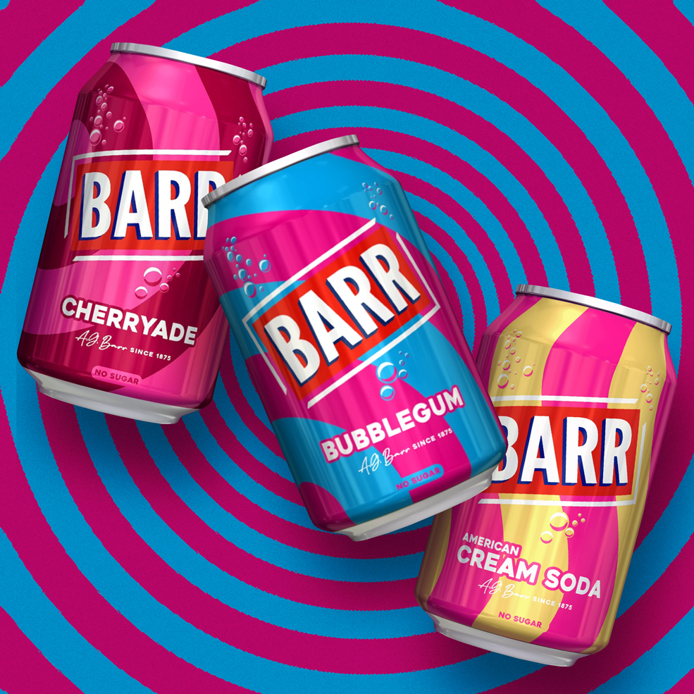 44% off on BARR 24x 330ml Sugar Free Sodas | OneDayOnly