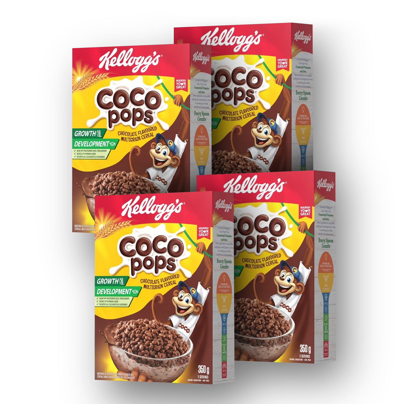32% off on Kellogg's® 4x 350g Coco Pops Cereals | OneDayOnly